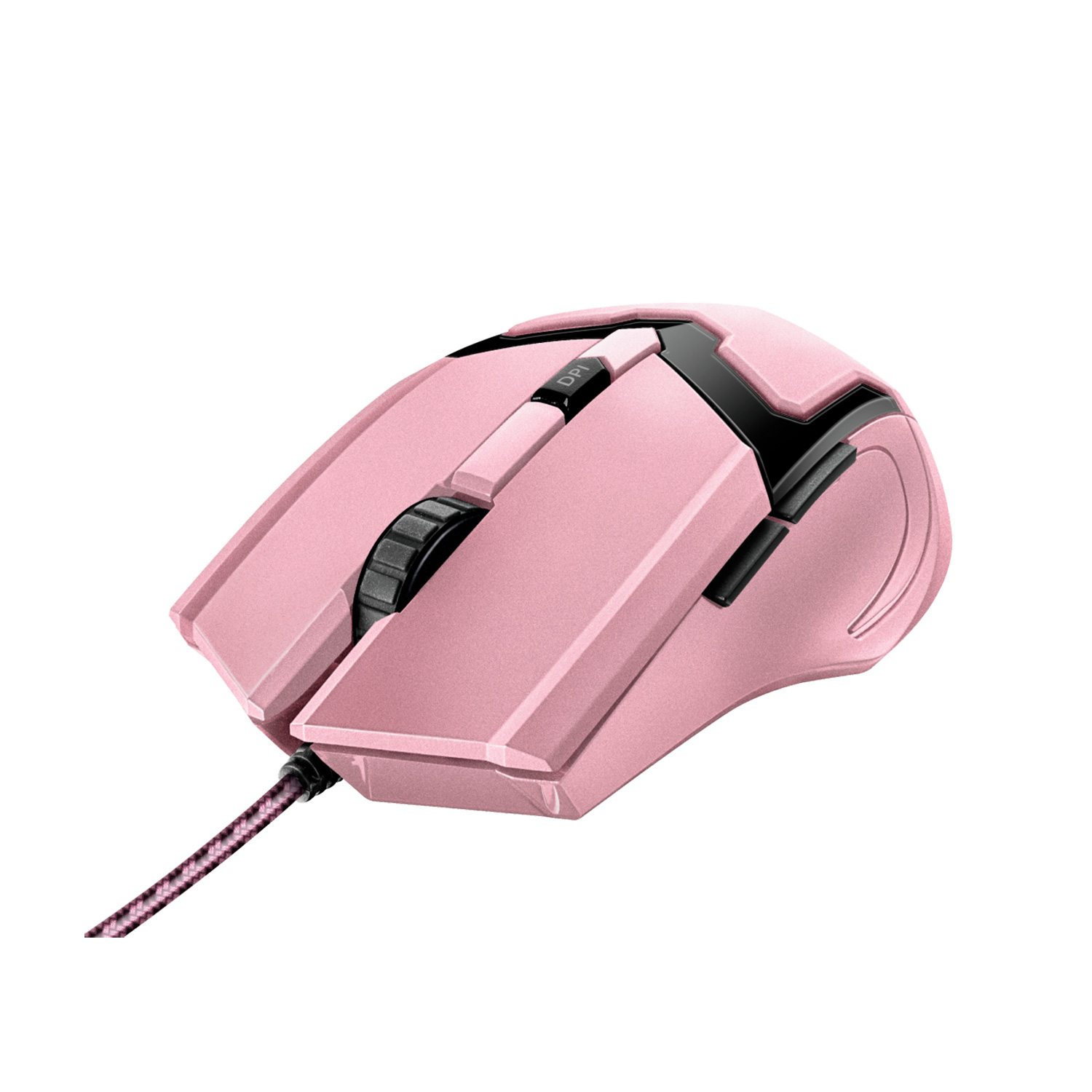 Mouse gamer Trust GXT 101P Gav Rosado – 4800 DPI – 6 Botones – Fiestalan