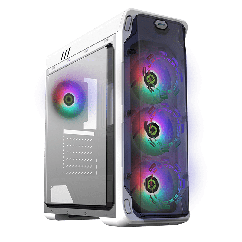 Gamemax Starlight FRGB White - Fiestalan