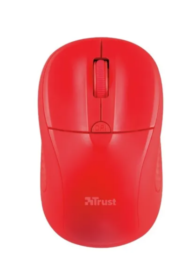 MOUSE TRUST PRIMO WIRELESS – Rojo – Fiestalan