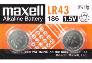 Pila Maxell LR43 x2 – 4902580130855 – Fiestalan