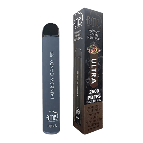 VAPORIZADOR DESECHABLE AME ULTRA 2500 PUFFS – Rainbow Candy - Fiestalan